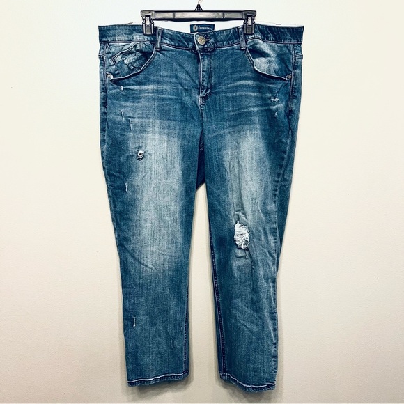 Democracy | Jeans | Democracy Indigo Denim Jeans With Absolution Size ...